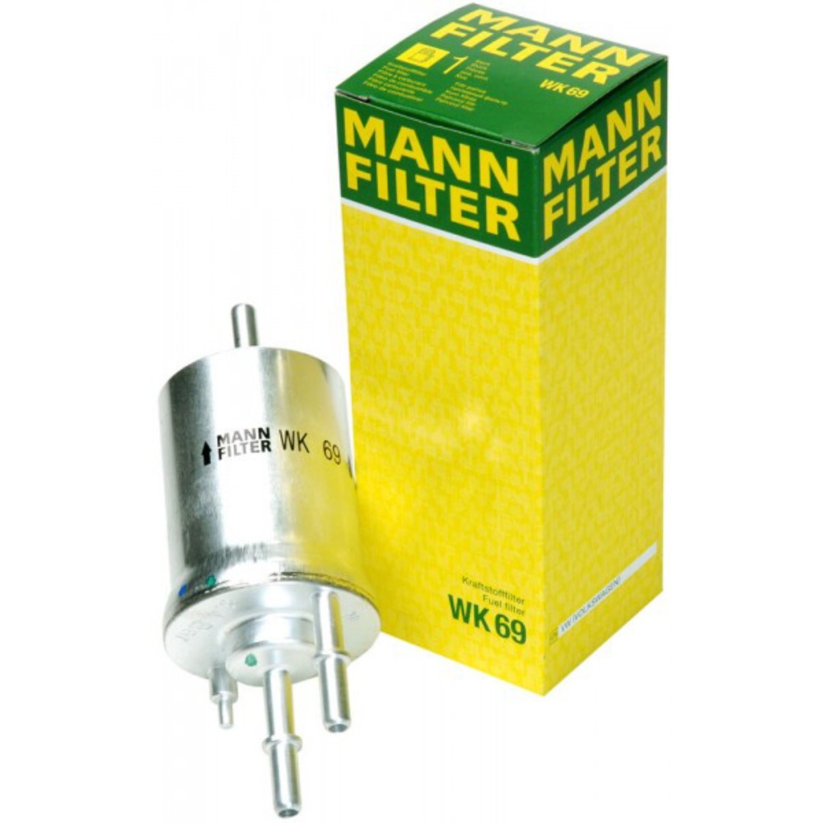 WK69 Mann-Filter Fuel Filter Gas for VW Volkswagen Jetta Beetle GTI ...