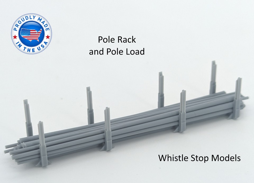 N Scale Rack and Poles Car Load | eBay