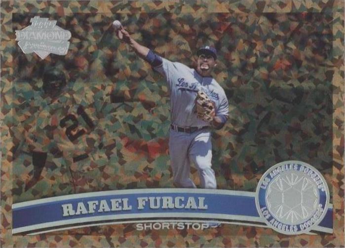 2011 Topps - Rafael Furcal #441 Cognac Diamond Anniversary for sale ...