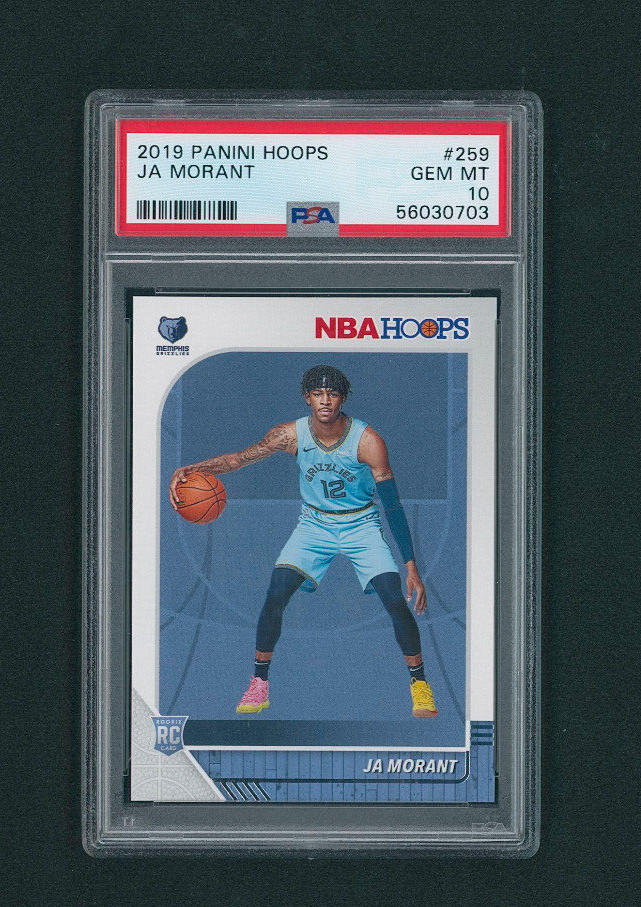 2019 Panini Hoops Ja Morant ROOKIE CARD RC #259 PSA 10 GEM MINT | eBay