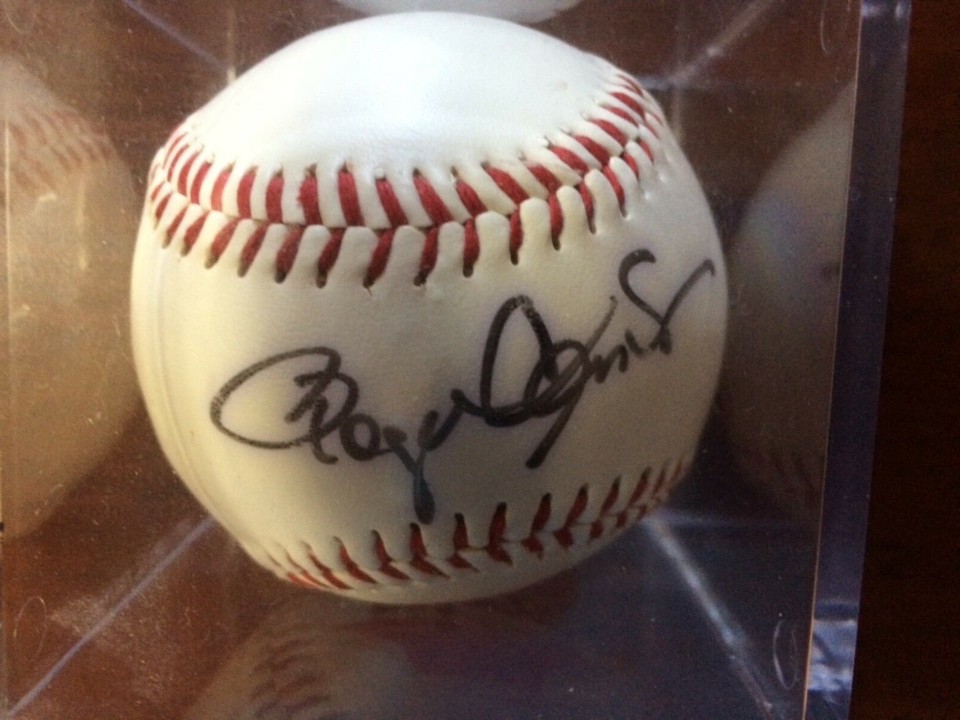 Roger Clemens signed baseball plus 1992 Upper Deck Card #545 | eBay