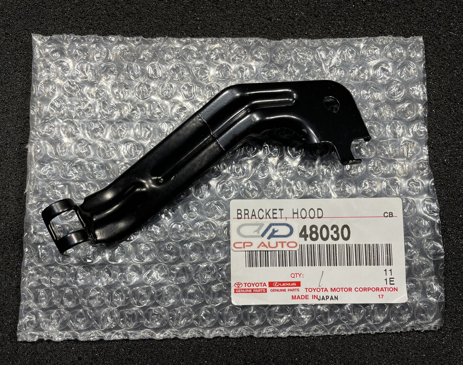 08 - 13 TOYOTA HIGHLANDER HOOD SUPPORT BRACKET HOLDER CLAMP RETAINER ...