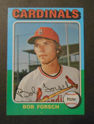 1975 Topps #51 BOB FORSCH St. Louis Cardinals EXMT+/NM Rookie RC | eBay