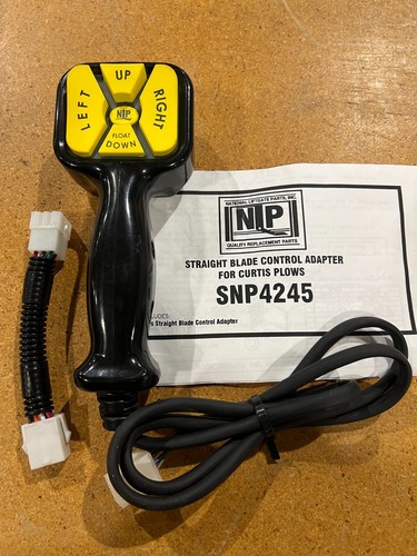 NEW CURTIS STRAIGHT BLADE SNOW PLOW HAND HELD PISTOL GRIP CONTROLLER 9 ...