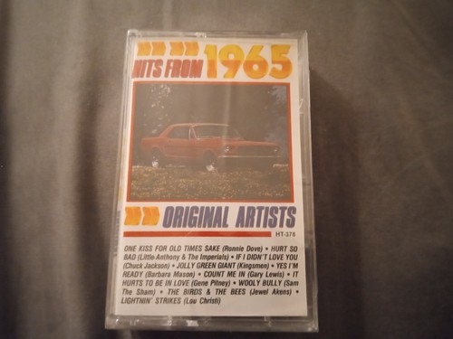 Hits From 1965 Cassette Sealed with Chuck Jackson, Ronnie Dove, Barbara ...