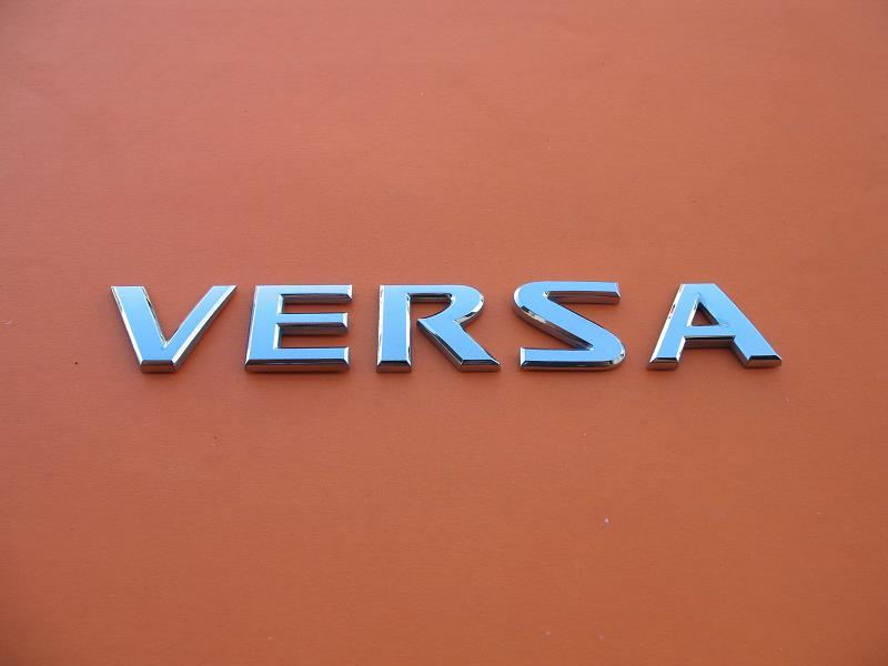 07 08 09 10 11 12 NISSAN VERSA HATCHBACK REAR EMBLEM LOGO BADGE SIGN ...