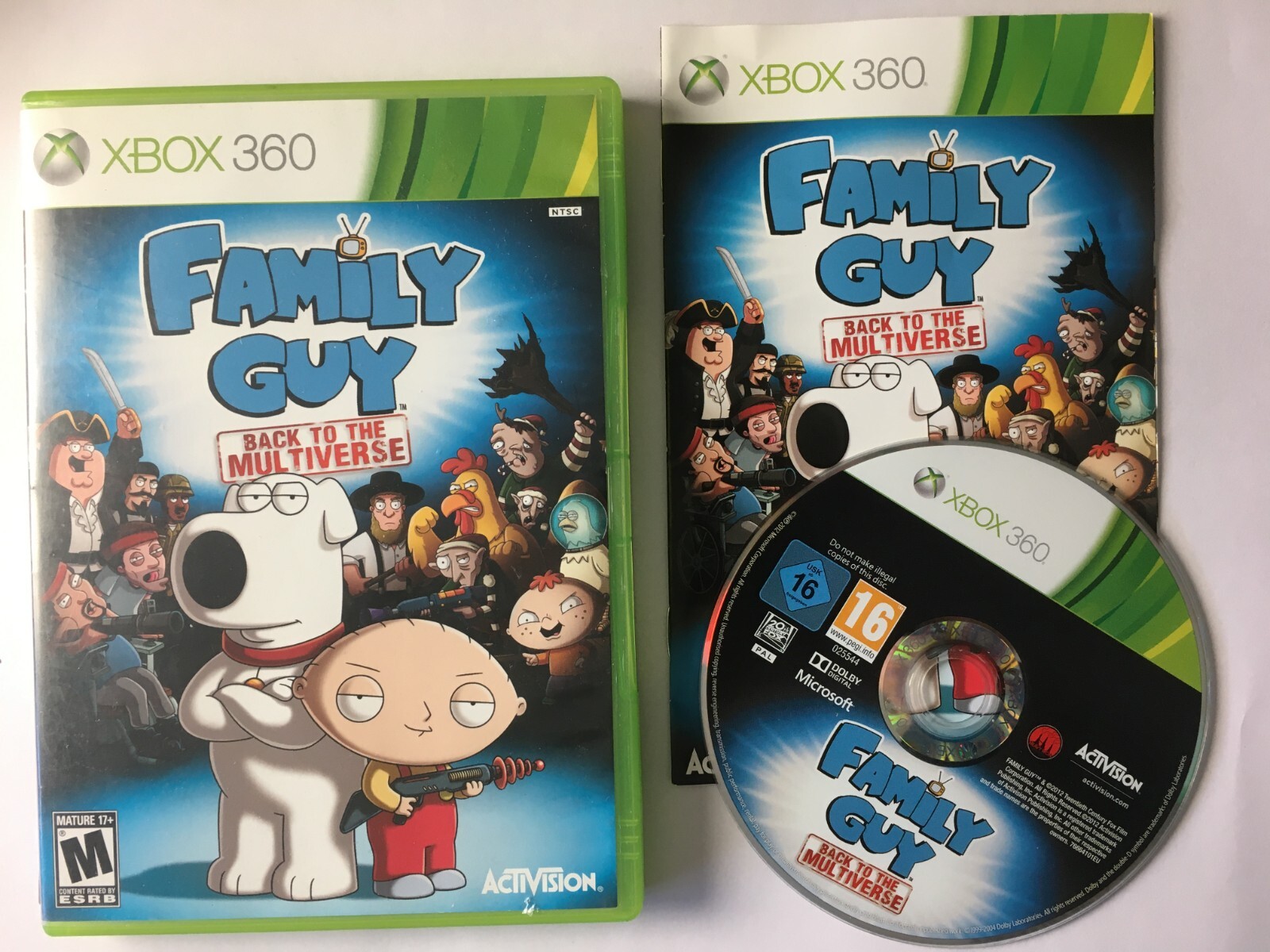 Family Guy Back to the Multiverse (Region Free, Works Worldwide) Xbox ...