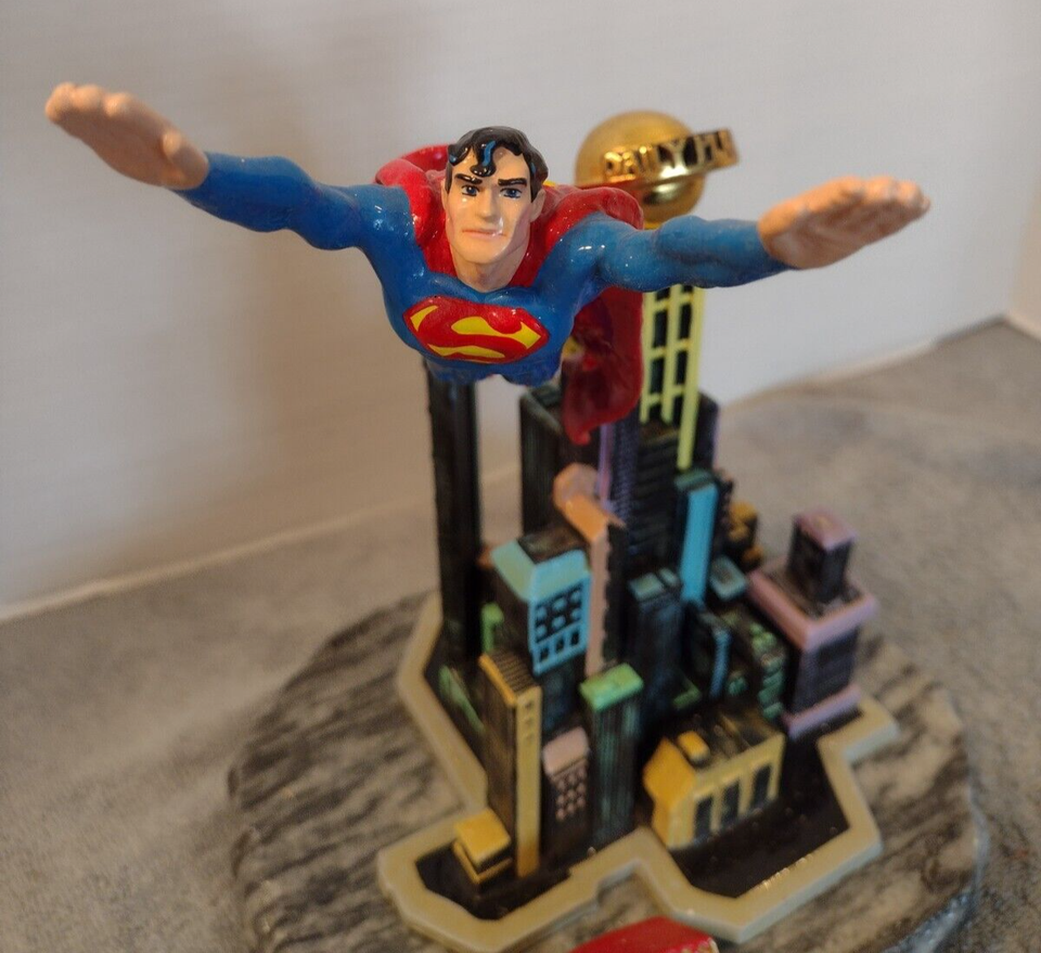 Ron Lee Superman Statue/Metropolis/1993/Signed/Marble Base/Limited/Rare ...