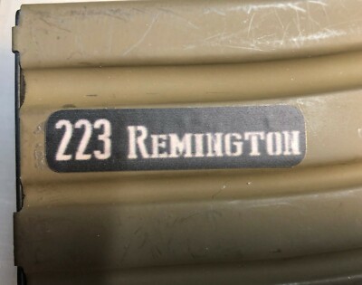 MagMark Magazine ID Decal: 350,450,300 Blk, 6.5 Grendel, 6.8 Special ...