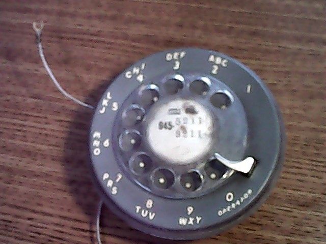 KELLOGG, Green Rotary Phone Dial,For Parts | eBay