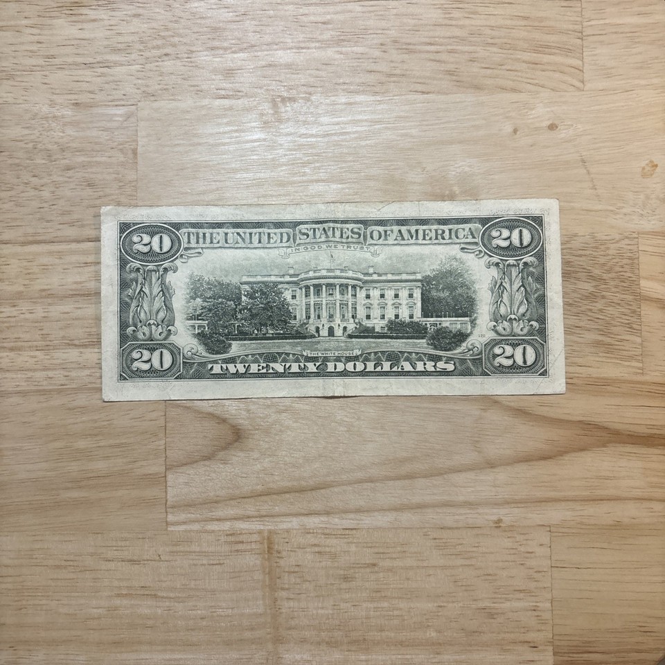 Old 20 Dollar Bill (1990) | eBay