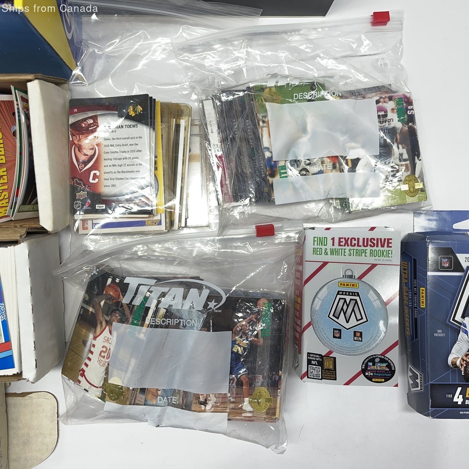 21 Lbs. Lot of Assorted Sports Cards | eBay