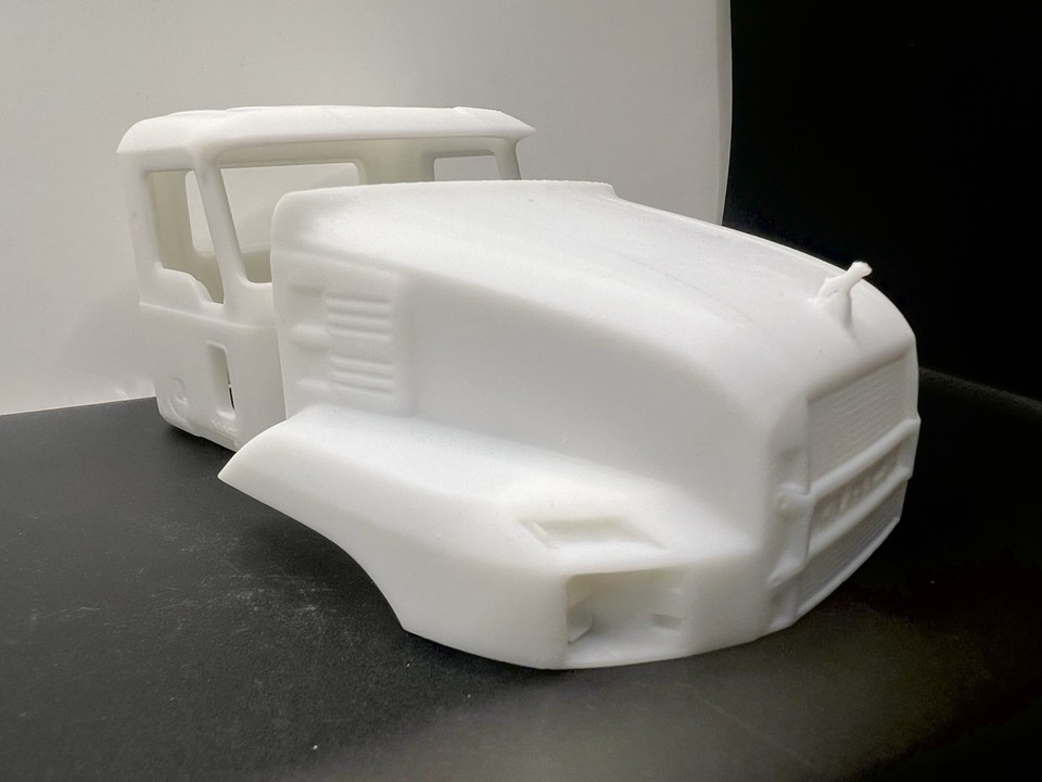 1/25 Resin Mack Anthem Day Cab Model Truck Conversion for AMT, Ertl ...