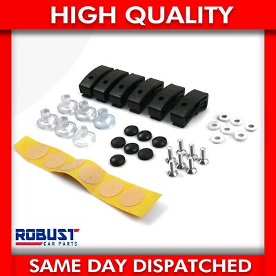 DEFLECTOR ASSEMBLY CLIPS SET COMPATIBLE WITH ALL VEHICLES BONNET WIND ...