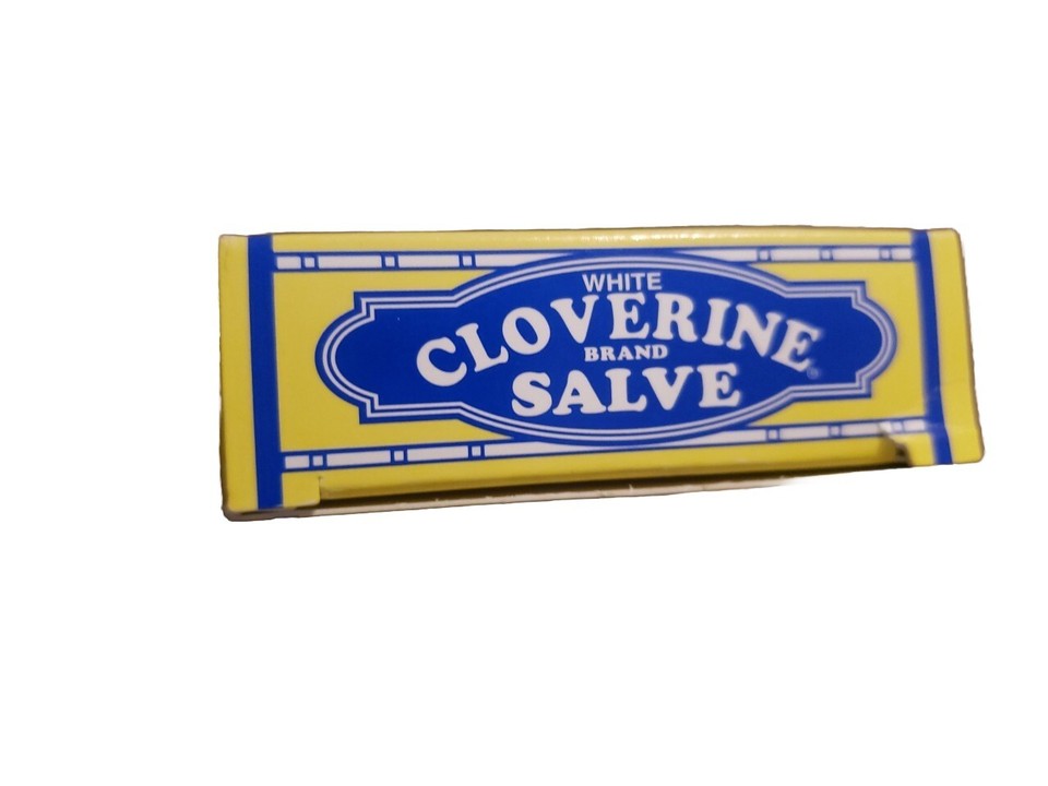 White Cloverine Salve White Petrolatum Tin Box Discontinued - 1 ounce ...