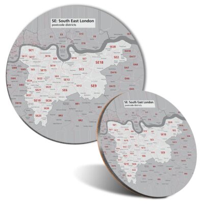 Mouse Mat & Coaster Set South East London District #55596 | eBay