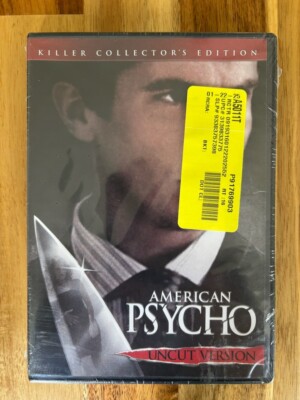 American Psycho Killer Collectors Edition Uncut Version NEW SEALED | eBay
