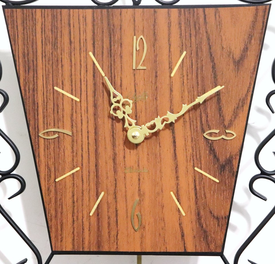 SCHATZ ELEXACTA Vintage Wall Top Clock NEW OLD STOCK NOS Rare! Cast ...