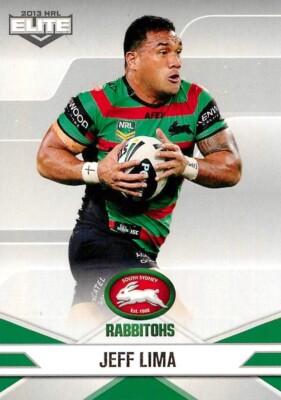 2013 SOUTH SYDNEY RABBITOHS NRL Card JEFF LIMA | eBay Australia
