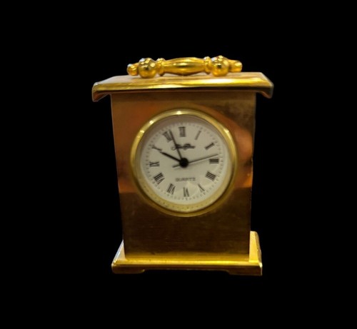 Vintage Mini Quartz Desk Mantle Clock Hong Kong | eBay