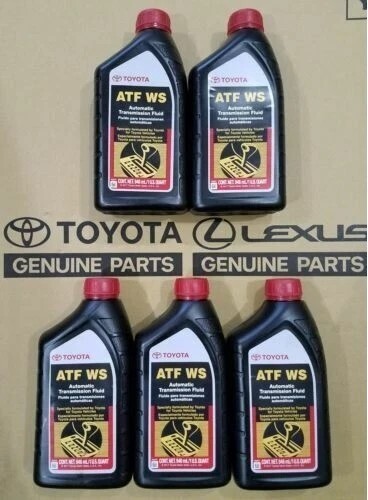 5 Quart GENUINE TOYOTA ATF WS Automatic Transmission oil Fluid (FOR ...