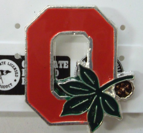 NCAA OSU Ohio State University Buckeyes Lapel Pin With Buckeye Nut ...