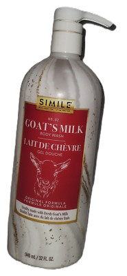 Simile NO. 2 Goat's Milk Body Wash Original Formula 32oz | eBay