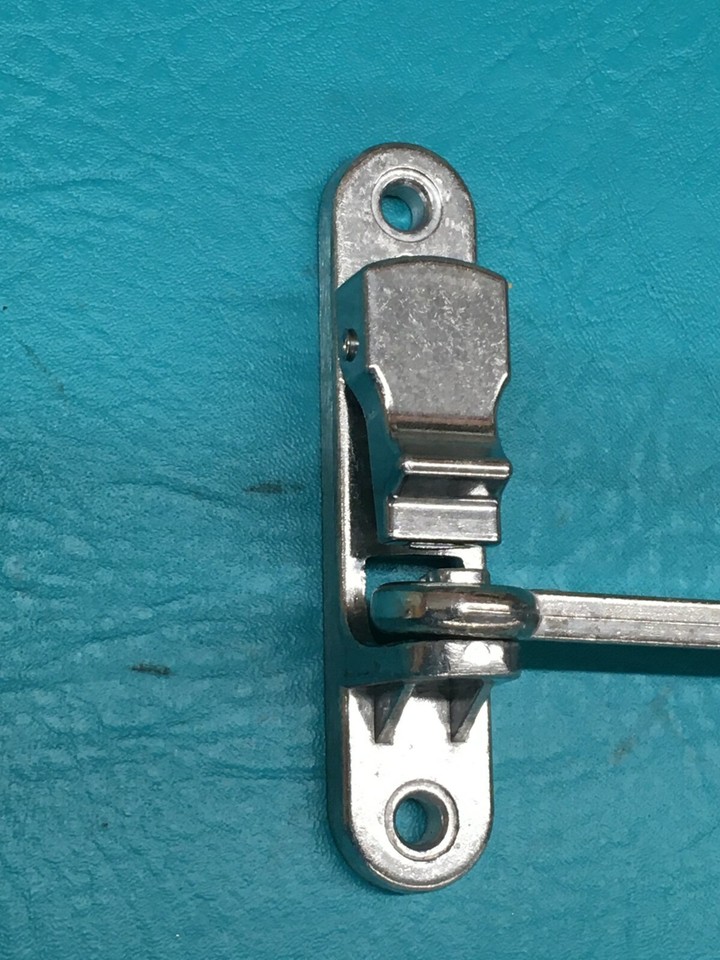 10" Bright Aluminum Ball Socket Door Hold Latch Catch Trailer RV | eBay