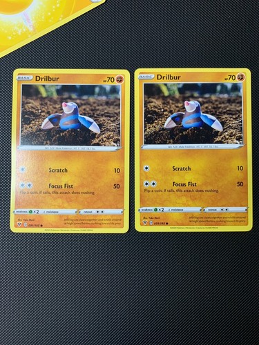 2x Pokémon TCG Drilbur Vivid Voltage 091/185 Regular Common | eBay