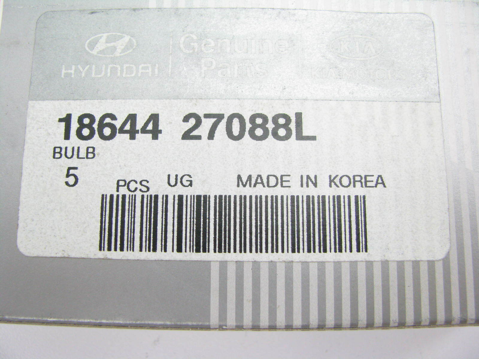 (5) NEW GENUINE Tail Light Lamp Bulb OEM For Kia 1864427088L | eBay