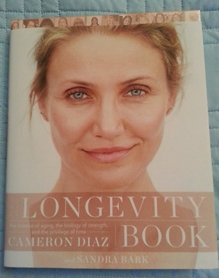 Cameron Diaz signed The Longevity Book 9780062375186| eBay