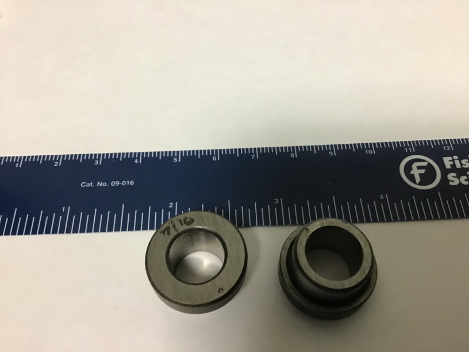 New Qty (2) 0.4375" ID Drill Bushings, 0.625" Body X 1/4" Grip, H-40-4 ...