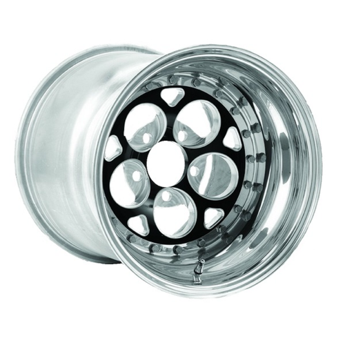 Weld Racing Magnum III RT Rim Black Centre 15" x 5" 2.5" B/S With 5 x 4 ...