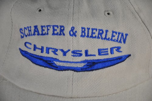 Schaefer & Bierlein Chrysler Beige Hat Strapback Vintage Frankenmuth ...