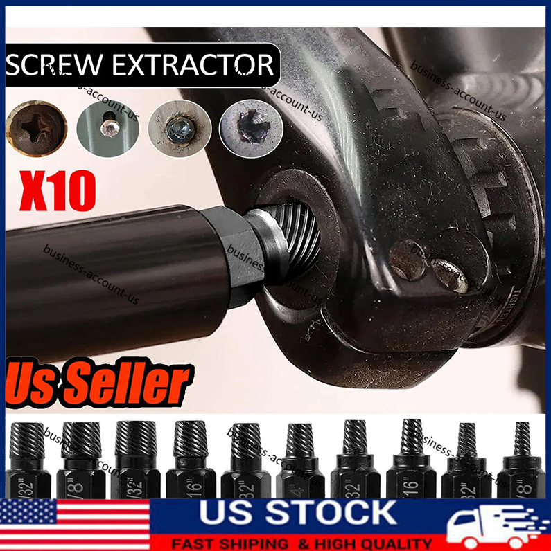 Broken Head Bolt Screw Cap,Extractor Screw Hexagon 10PC Socket Bolt ...