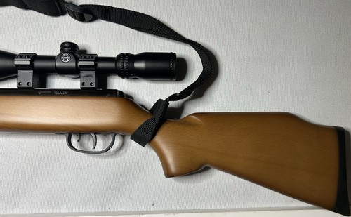 Crosman Blaze NP .177 Air Rifle w Hawke Sport HD 3-9X30 AO Scope & Gamo ...