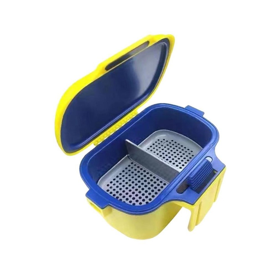 Fishing Lure Case Portable Bait Storage Box Waist Hanging Box Fishing ...