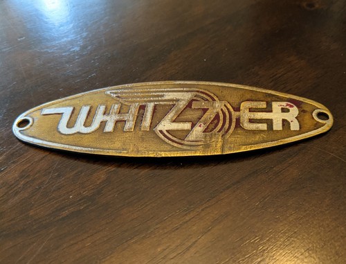 Vintage Original Whizzer Sportsman Head Badge | eBay