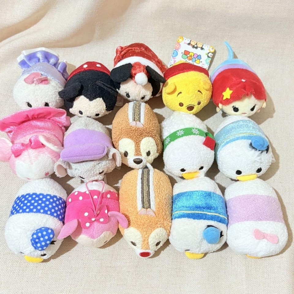 Disney Tsum Tsum Plush Toy Lot 40pcs Assorted Characters | eBay