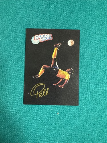 1993 Pele Soccer Shots Brazil National Team Soccer Promo Trading Card ...
