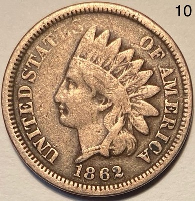 1862 Indian Head Penny Cent | eBay