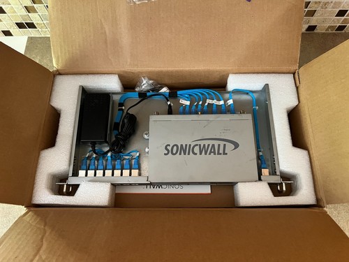 DELL SONICWALL TZ215 7-PORT NETWORK SECURITY APPLIANCE W/ RACK MOUNT ...