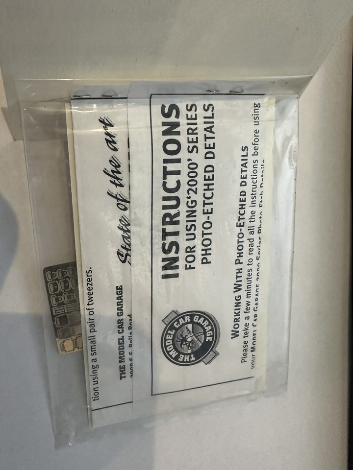 the model car garage state of the art model car components MCG-2089 ...