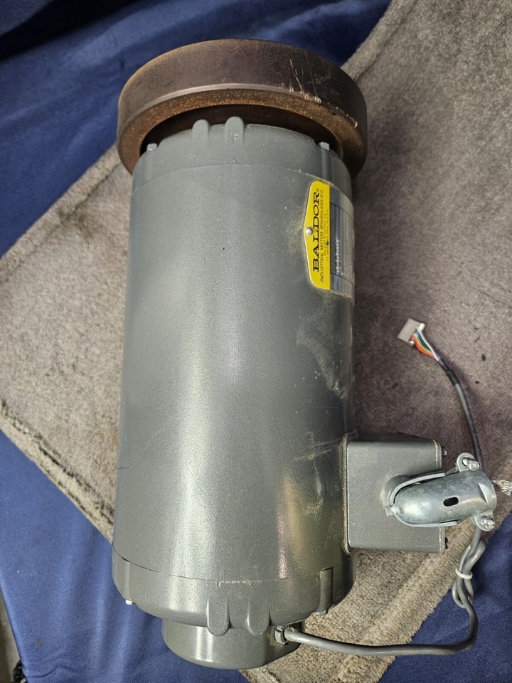 Brushless DC Motor 3HP 320V Variable Speed Low Torque TENV Base Mount 5 ...