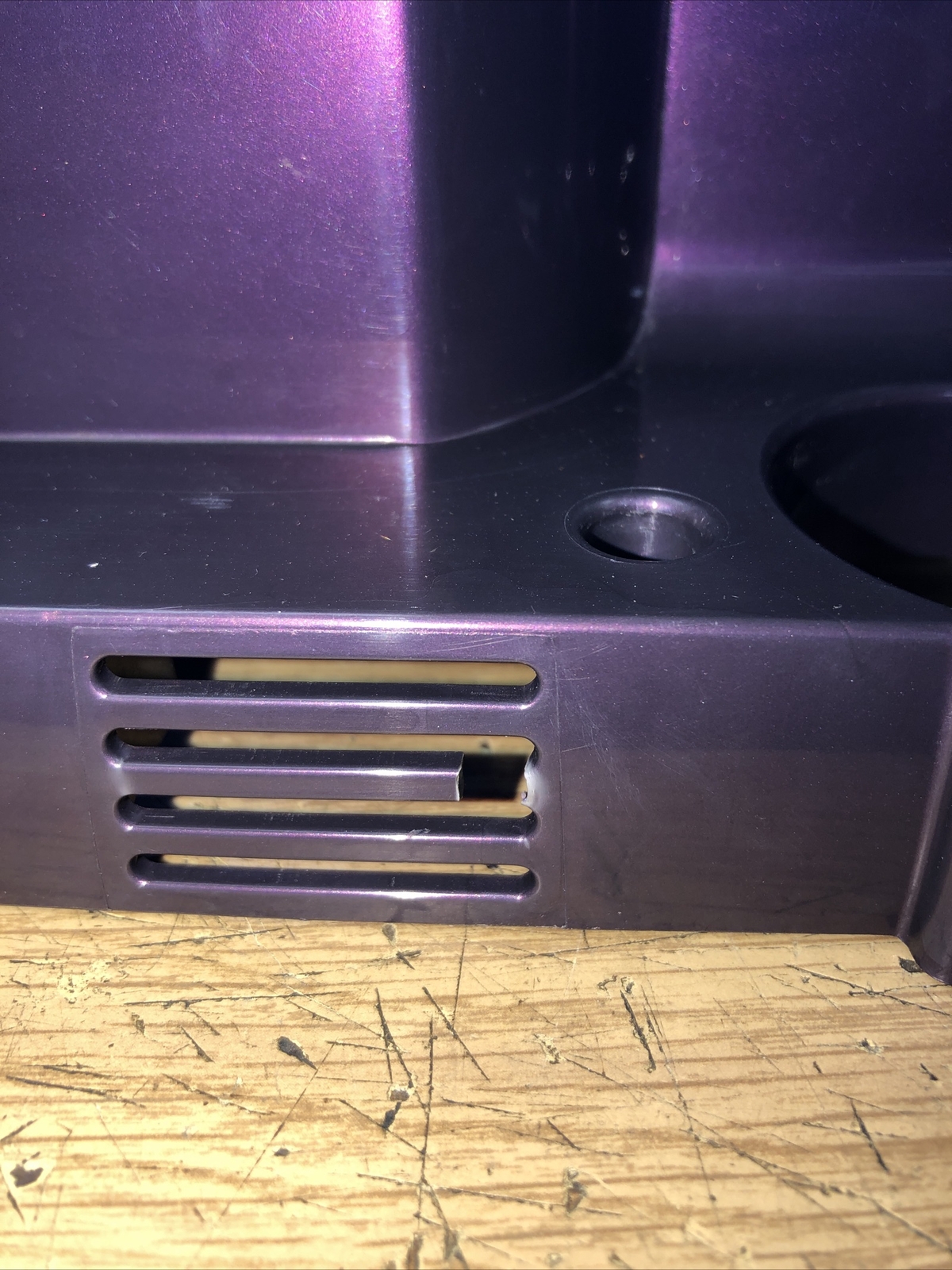 GENUINE Bissell ProHeat 2X 9400-M REAR Cover Black Cherry Fizz | eBay