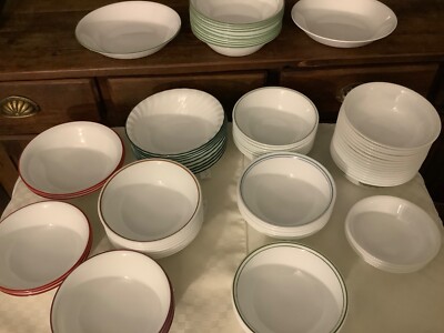 Corelle Corning Dinnerware Pasta Soup Cereal Bowls Replacement/ Sets U ...
