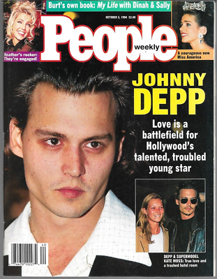 JOHNNY DEPP - PEOPLE WEEKLY Mag Oct 3, 1994 - BRAND NEW - No Label | eBay