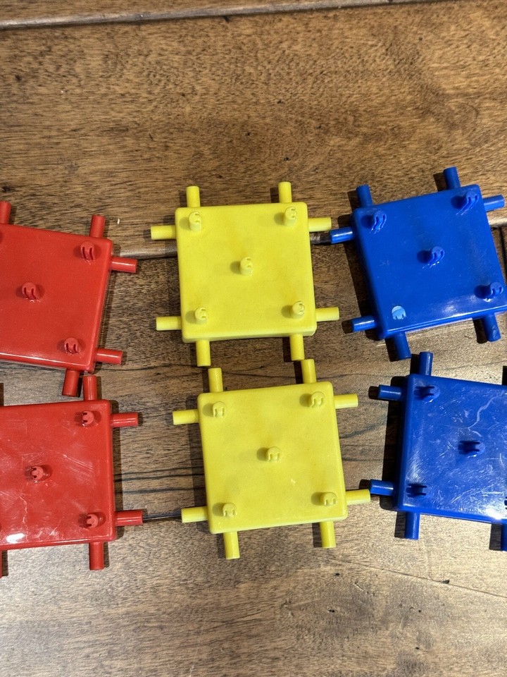 Vintage 1980 Knickerbocker Fiddlesticks Giant Toy Builder Set the World ...