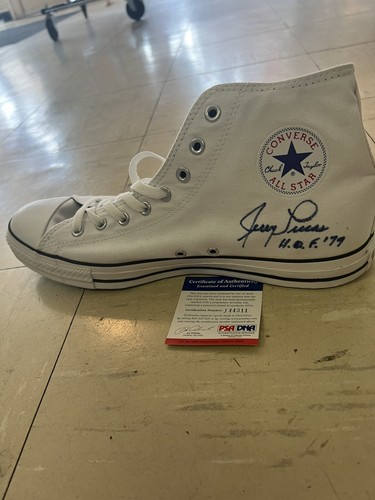 Jerry Lucas Signed Converse Shoe PSA/DNA COA | eBay