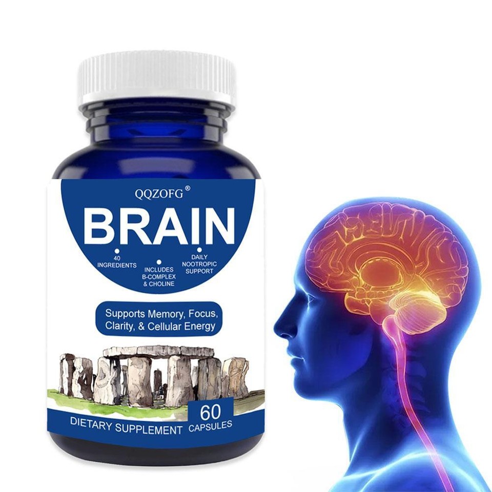 Dynamic Brain Supplement For Enhanced Memory and Focus 60 Capsules ~U.S ...